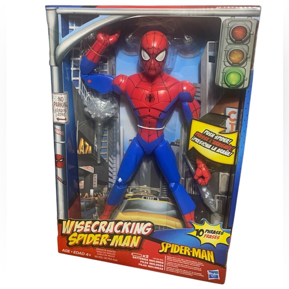 Marvel | Toys | 209 Marvel Wisecrackng Spiderman 2 Talking Animated ...